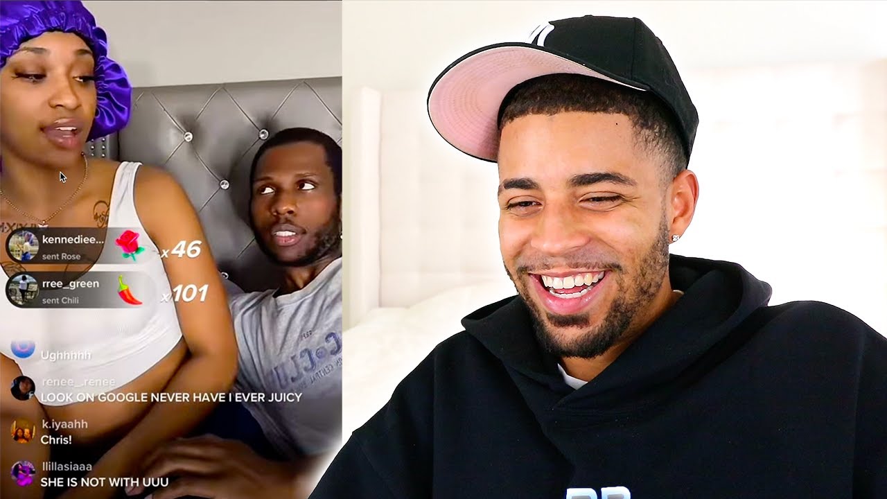 Ekane Admits To CHEATING In Front Of Her Baby Daddy On TIK TOK LIVE ...