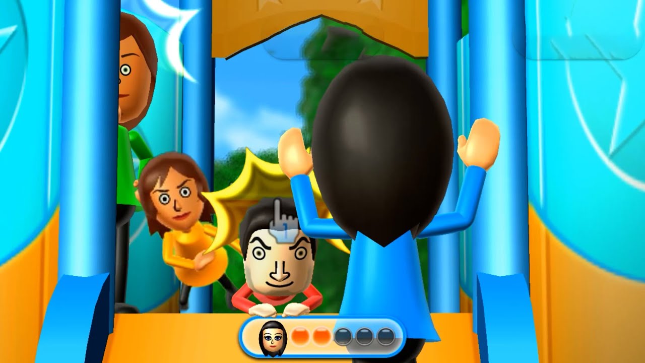 Wii Party Minigames - Katty Perry's Funny Minigame Battle - YouTube