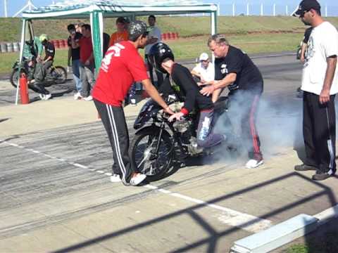 arrancada de moto protótipo 240cc - YouTube