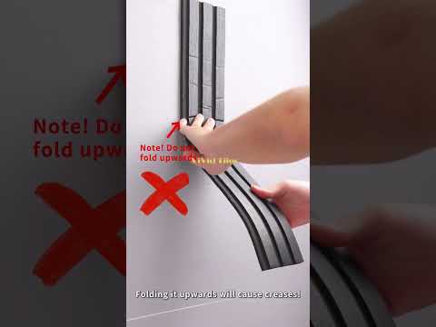 Self Adhesive Slatted EVA Panel Installtion