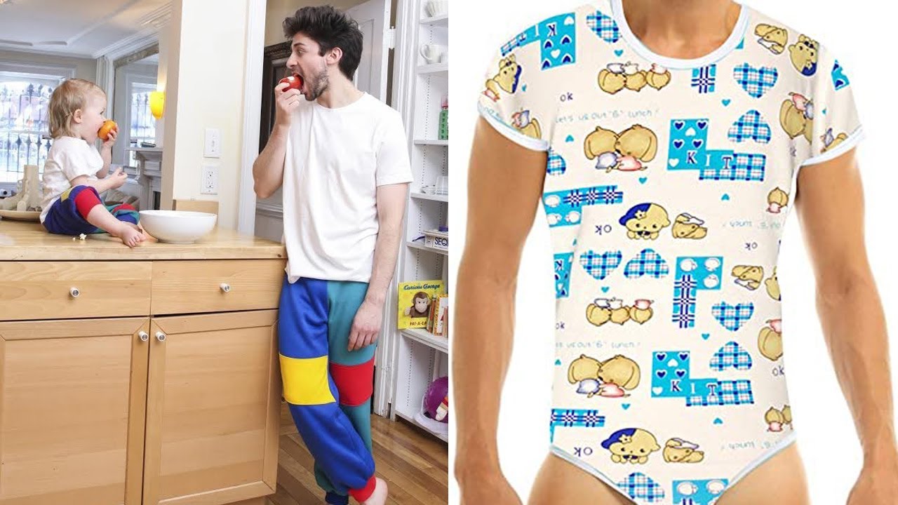 Adultos Vistiéndose Como Bebés Y Niños - YouTube