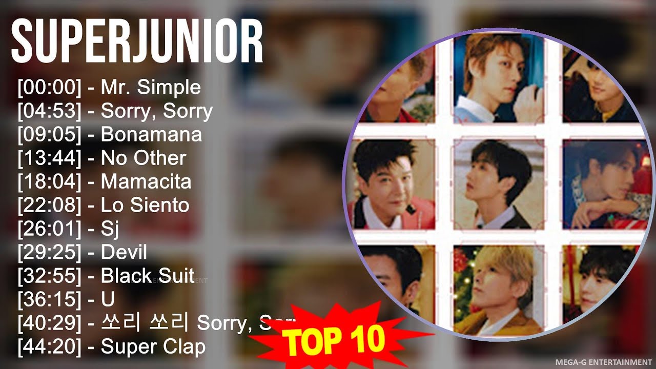 S U P E R J U N I O R MIX Grandes Exitos, Best Songs ~ 2000s Music ...