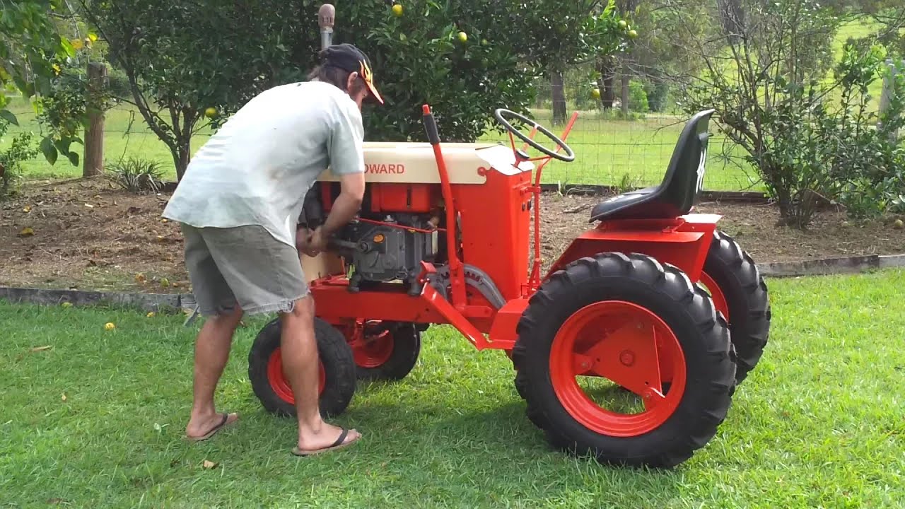 Howard 2000 tractor 2 - YouTube