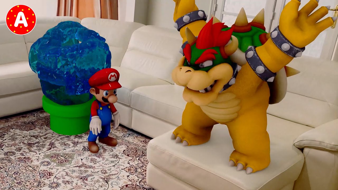 Super Mario In Real Life 3D Animation CGI - YouTube