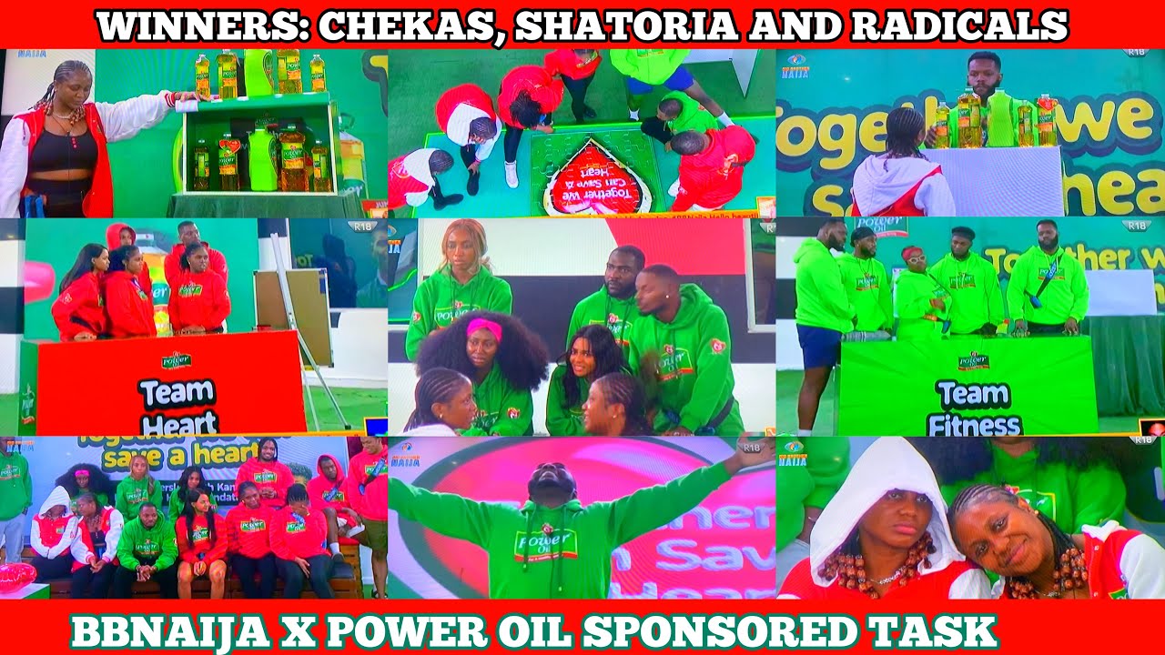 ONYEKA,VICTORIA,SHAUN,CHIZOBA & RADICALS BECOME WINNERS OF POWER OIL ...