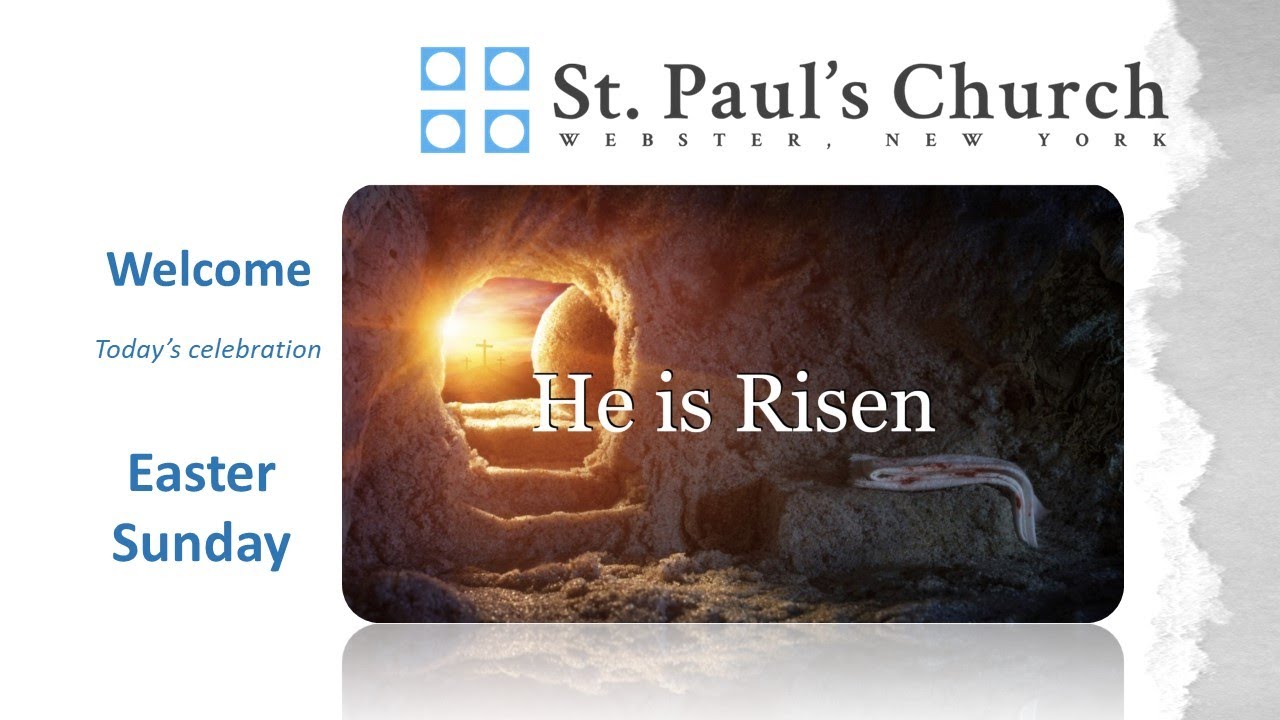 St. Paul's RCC Mass, Easter Sunday, Mar 31, 9:00 AM ET - YouTube