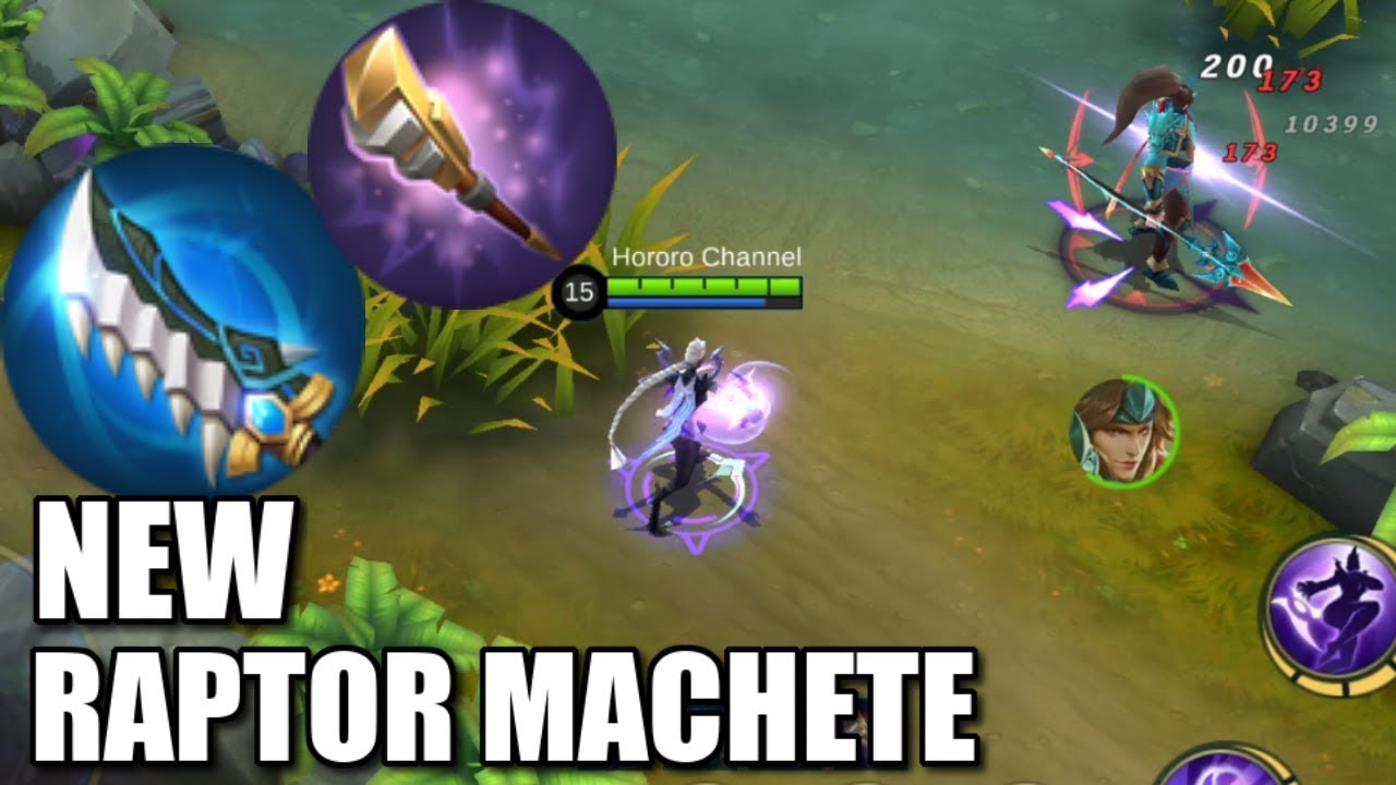 RAPTOR MACHETE AND GOLDEN STAFF - YouTube