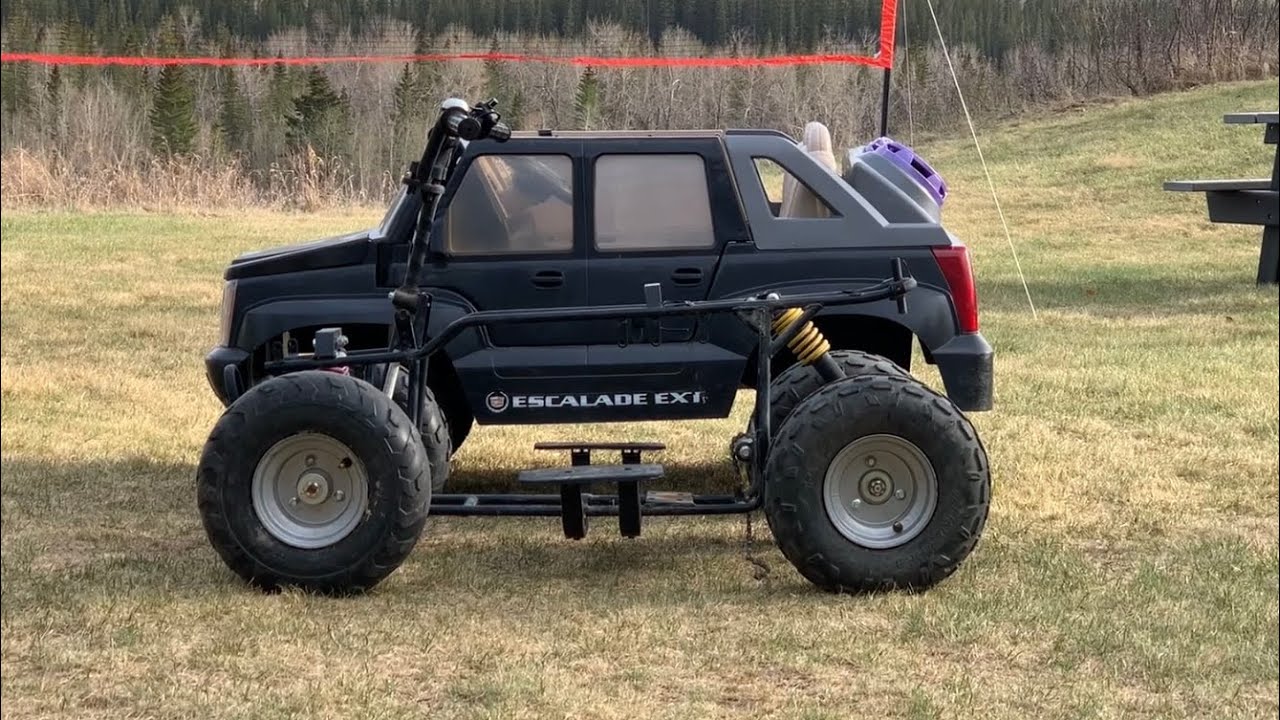 Power Wheels Monster Truck Build Part 1 - YouTube