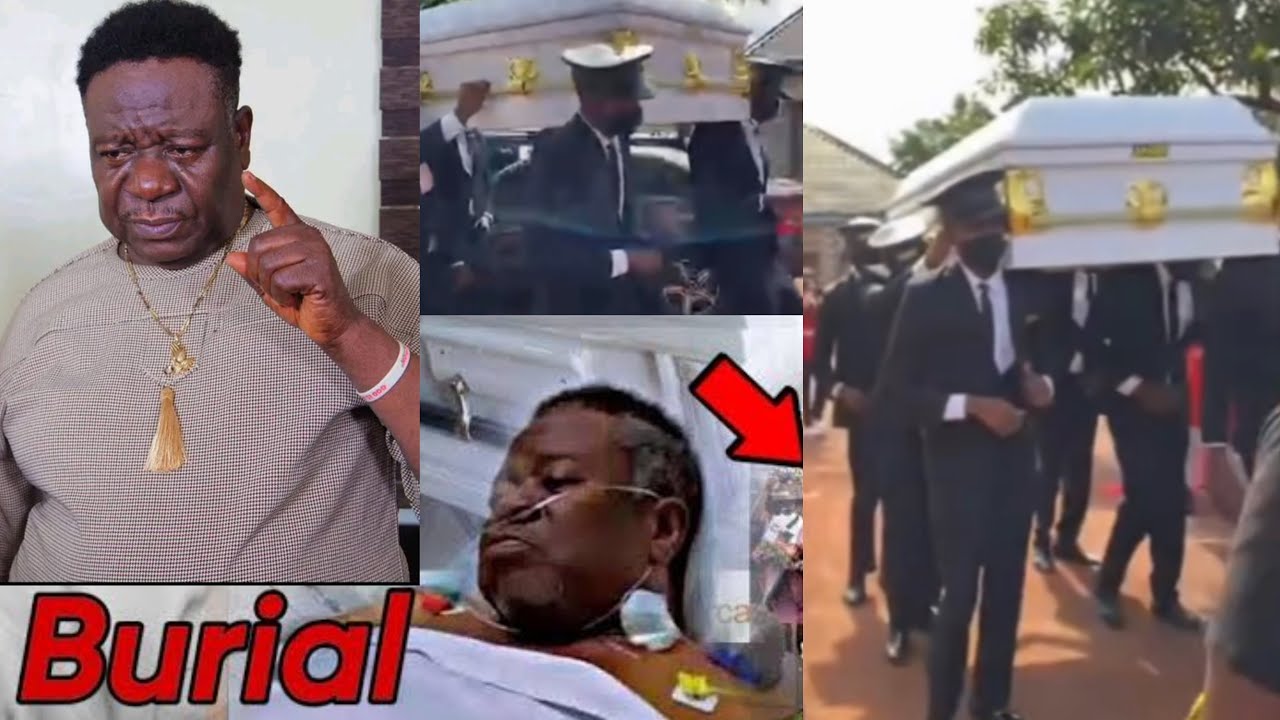 Moment Mr Ibu Corpse Paraded In White Coffin To His Hometown For Burial ...