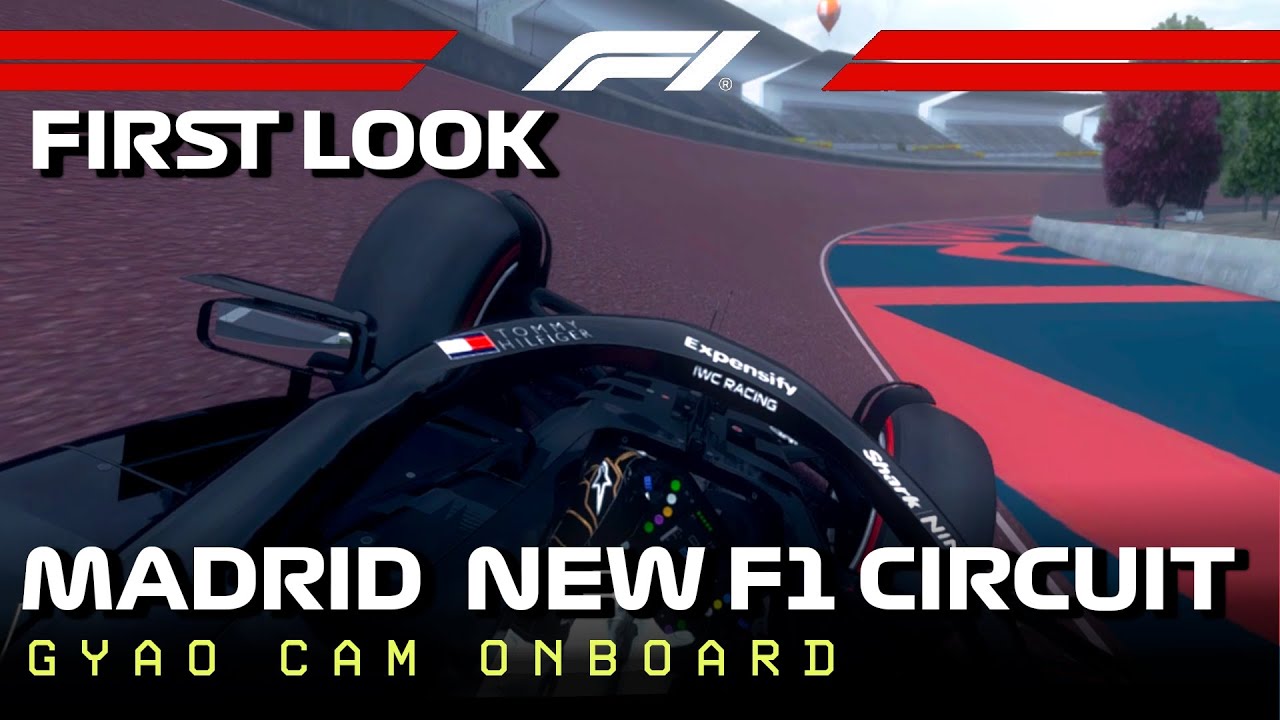 MADRING F1 2026 new circuit ! Gyro cam Onboard APXGP Sonny Hayes (Brad ...