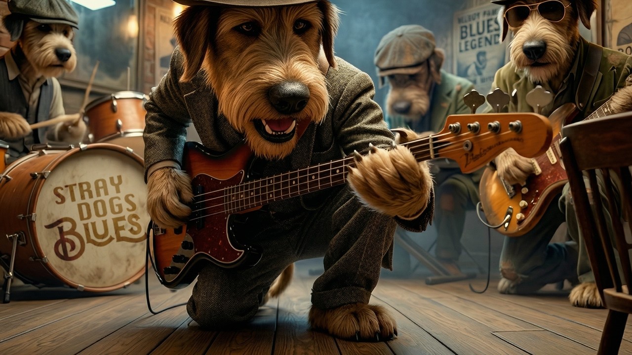 Stray Dogs Blues Soft Blues Instrumental Blues Blues Club Live - YouTube