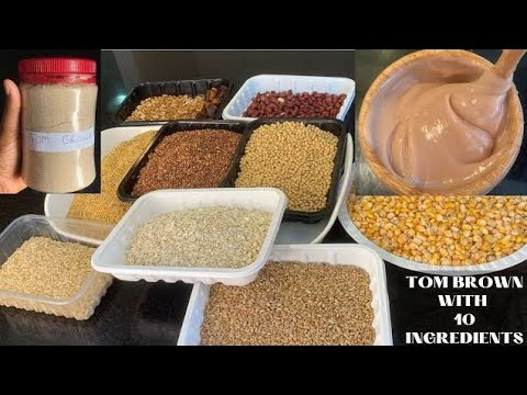 Homemade Tom Brown Cereal | Nutritious & Easy DIY Baby Cereal Recipe ...