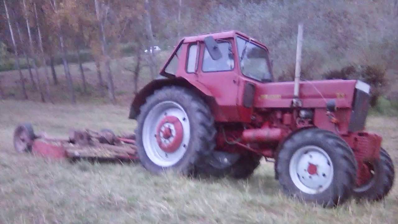 Mtz 82 Rz-3 Tisza gát zúzás - YouTube