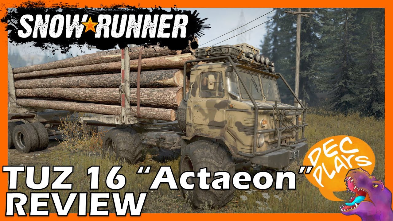 TUZ 16 "Actaeon" - Quick Truck Review! Yay/Nay - Snowrunner - YouTube