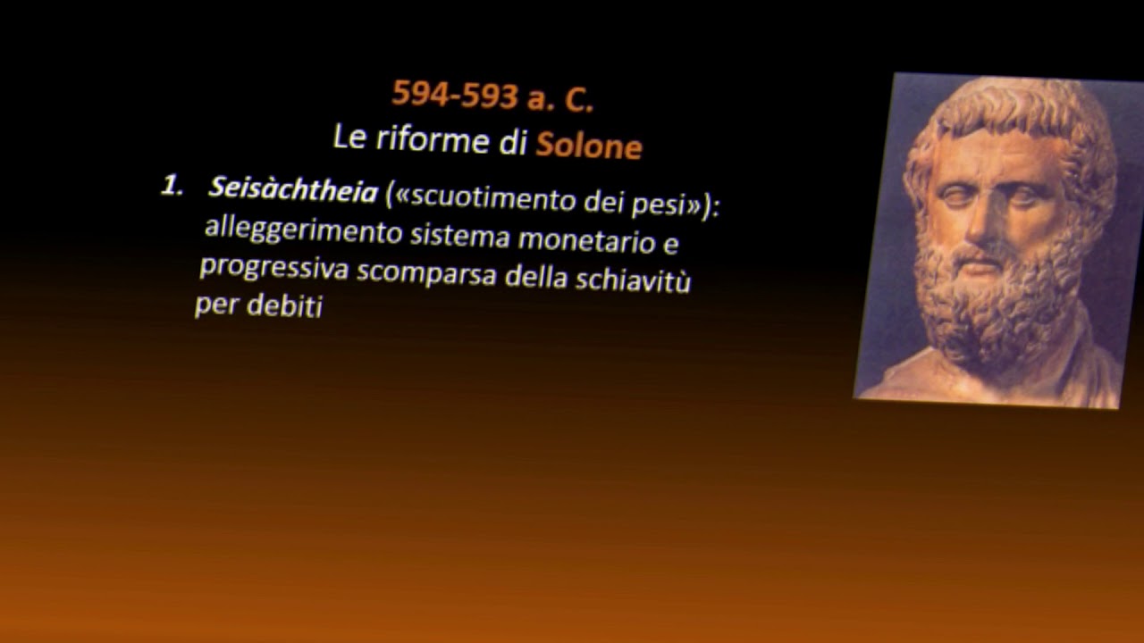 Le riforme di Solone (prima parte) - YouTube