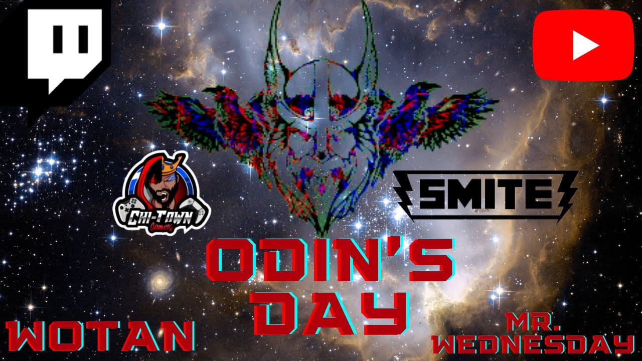 ODIN'S DAY (SMITE Time) Ep. 17 W/ King Kman & Krysten-The-Kidd #odin # ...