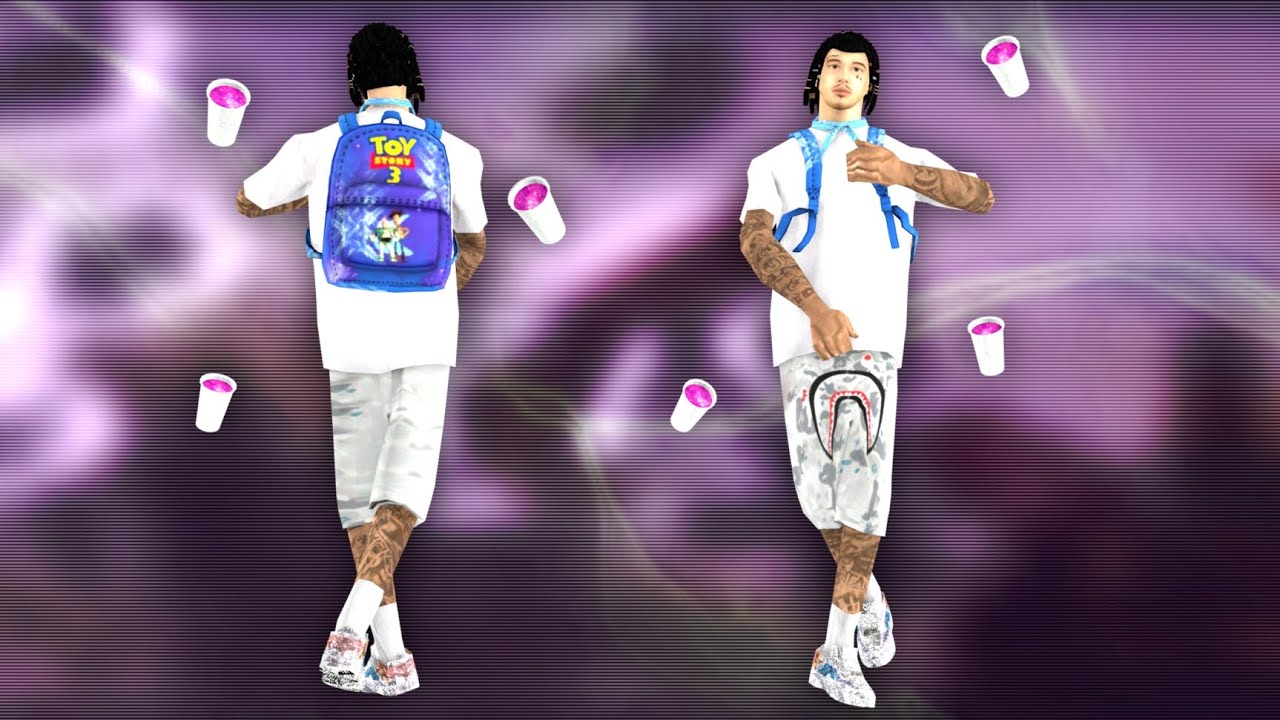 Skin Rollin 90s Neighborhood Crip For GTA SA!! - YouTube