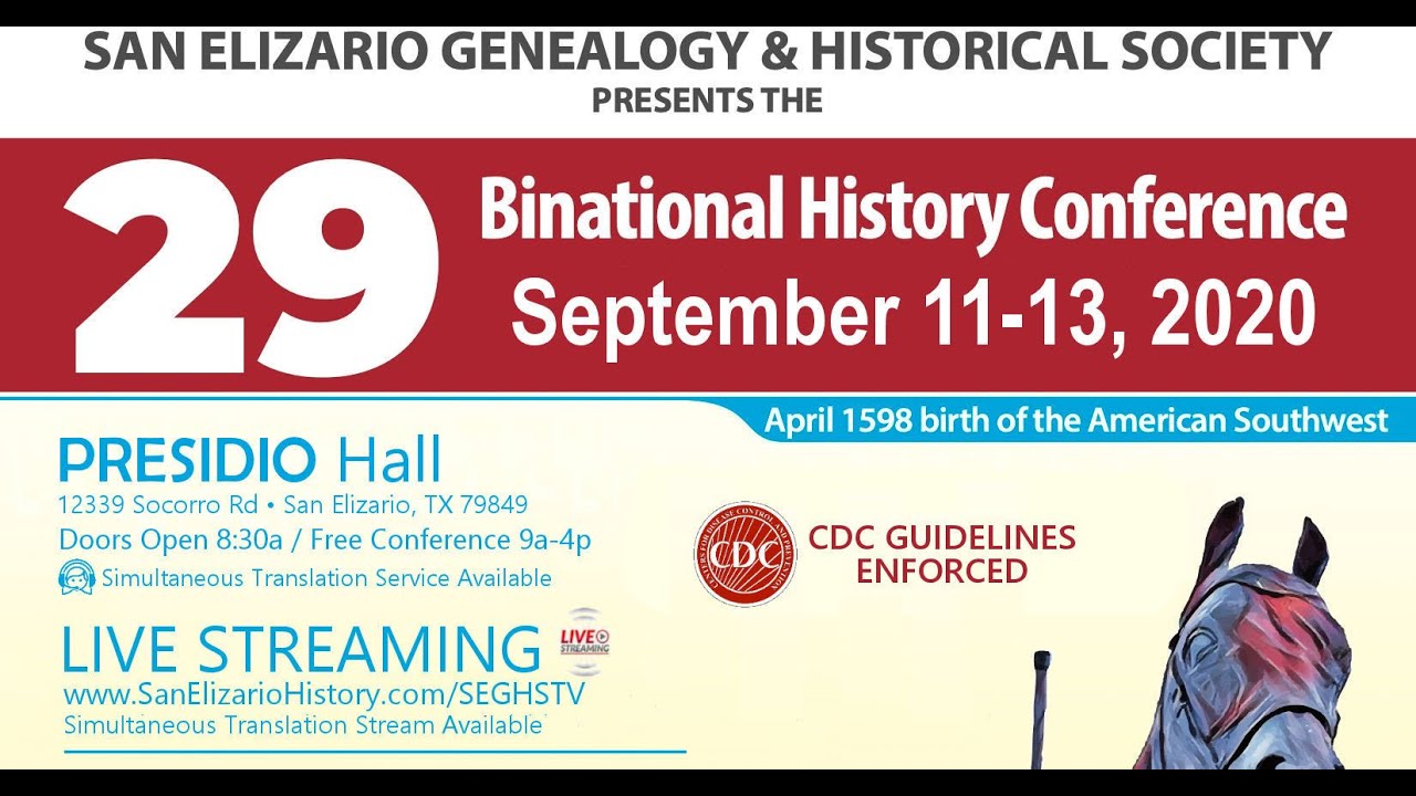 2020 SEGHS Binational Conference Day 1 - YouTube