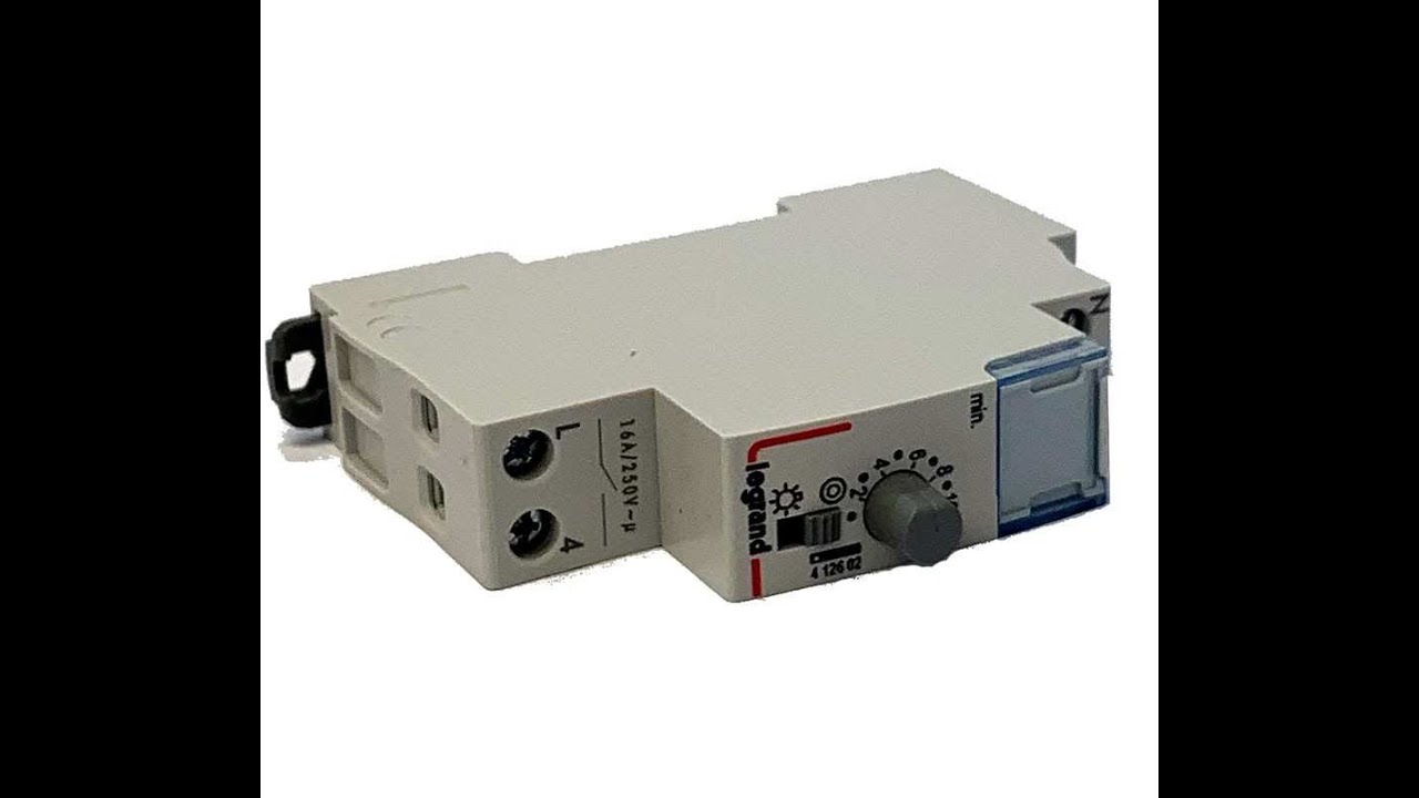 Branchement d'une minuterie avec explication simple et rapide - YouTube