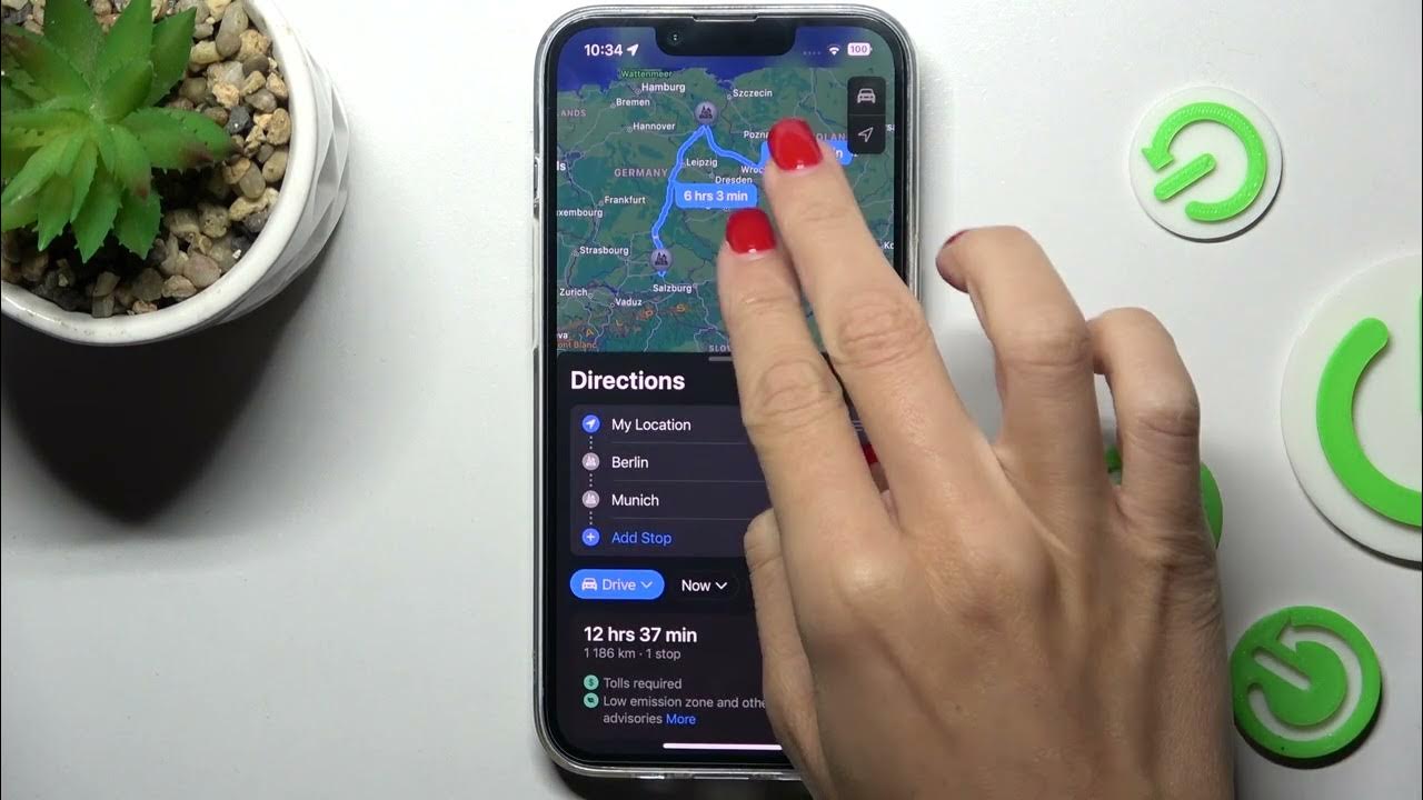 iOS 16: How to Use Multi-Stop Routing in Maps? | APPLE Maps - YouTube