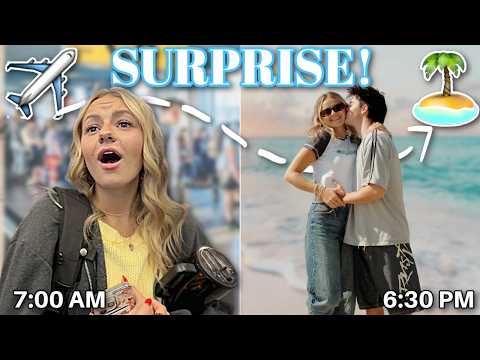 Surprising My Wife With Plane Tickets For A Beach Date!