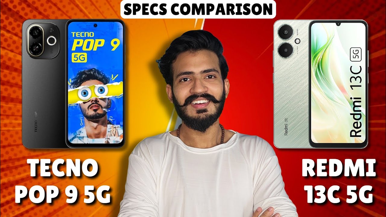 Tecno Pop 9 5G vs Redmi 13C 5G: Budget 5G Battle! - YouTube