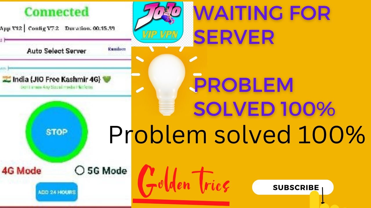 How to connect jo jo vip vpn || problem solved 100% working trick ||# ...