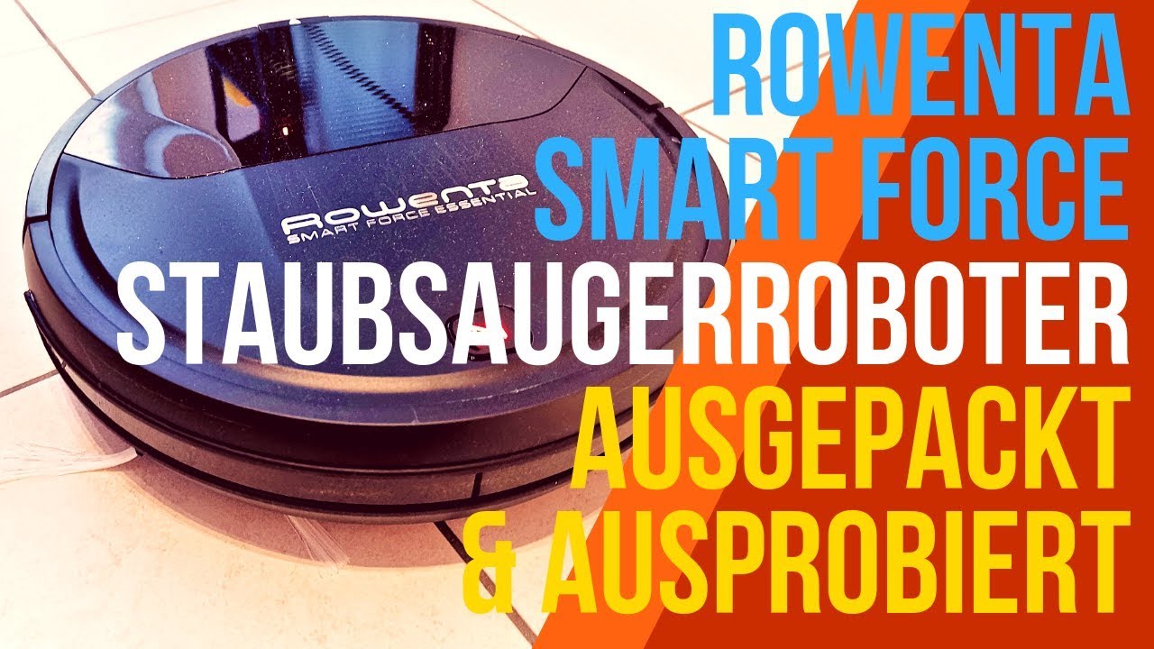 ROWENTA SMART FORCE ESSENTIAL - UNBOXING - YouTube