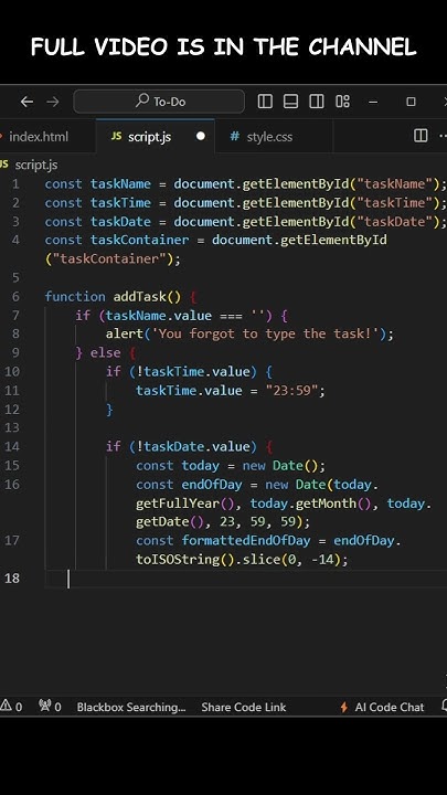 Build A To Do List App In 1 Minute With Javascript Coding Programming Javascript 