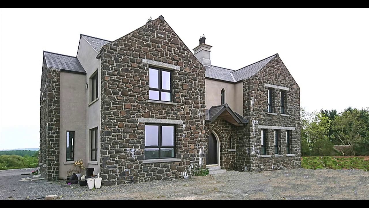 Modern country Manor House with Balcony - YouTube
