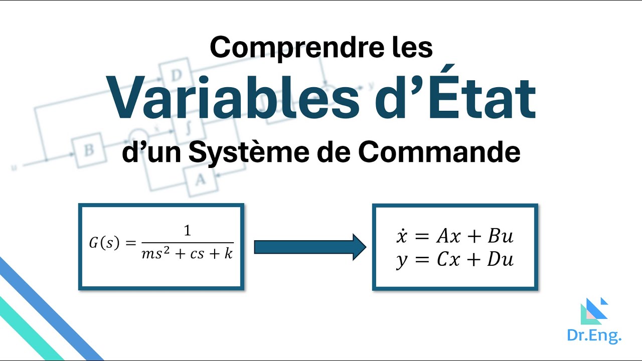 Comprendre les VARIABLES D'ÉTAT en Commande - YouTube