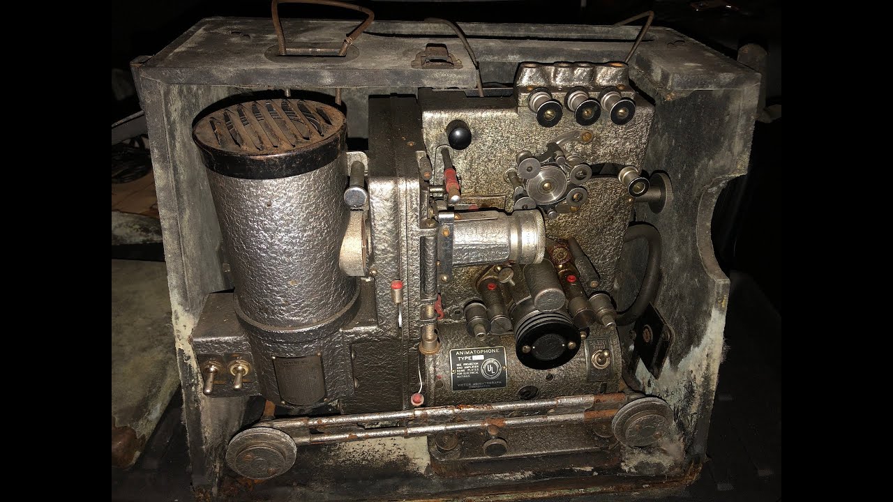 Vintage Victor Animatophone 16mm Film Projector - Repair/Restore - YouTube