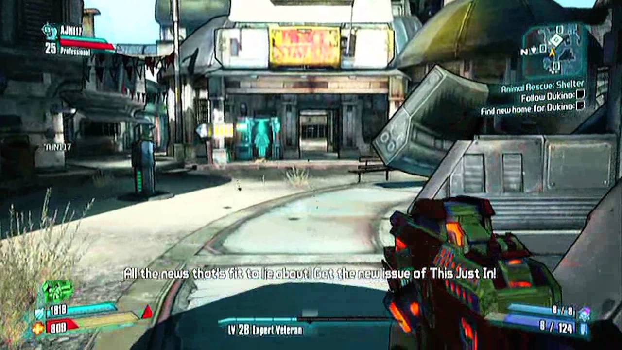 Borderlands 2 - The Bane SMG SFX Glitch - YouTube