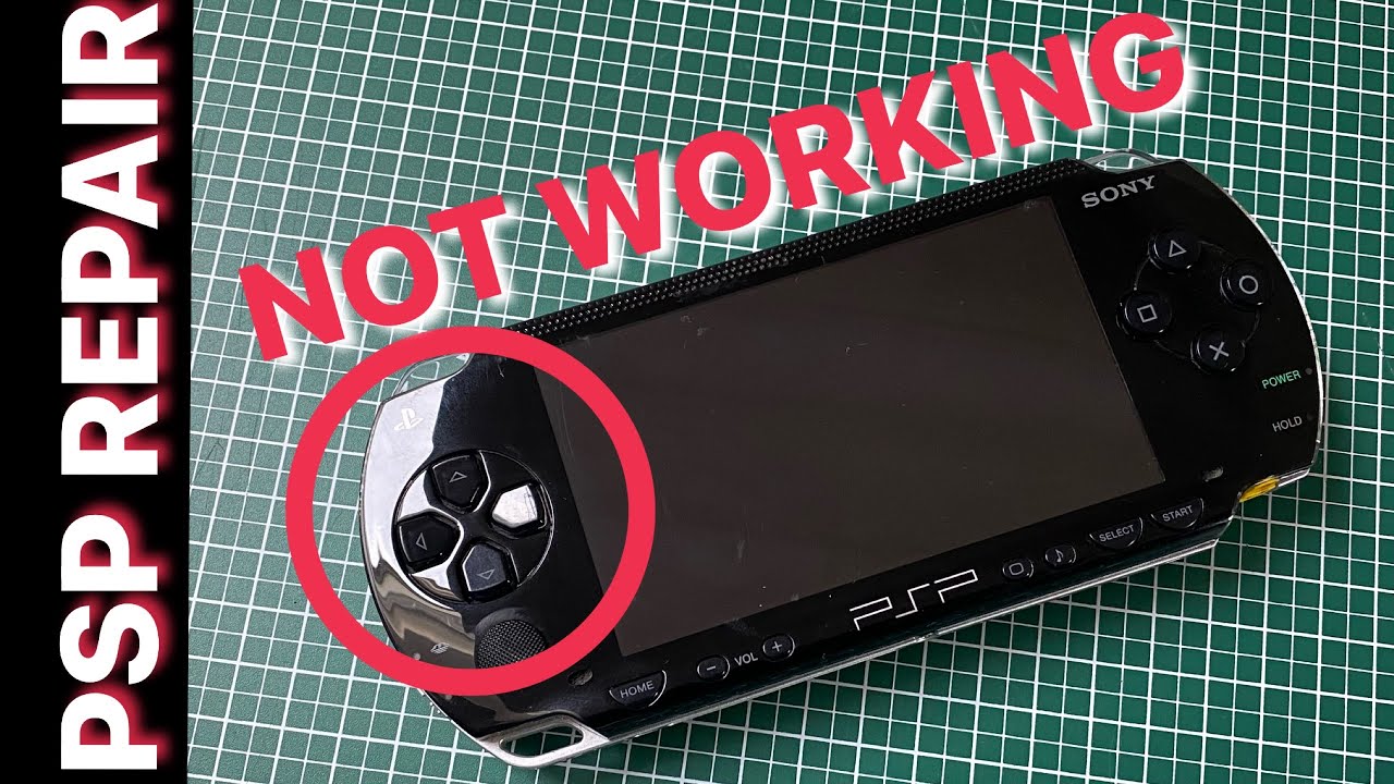 PSP 1000 REPAIR 🛠️: Linke Buttons defekt ⚠️ + weitere Probleme ...