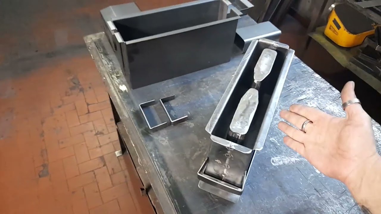 Forma para bloco estrutural de 09, como fazer uma forma de bloco - YouTube