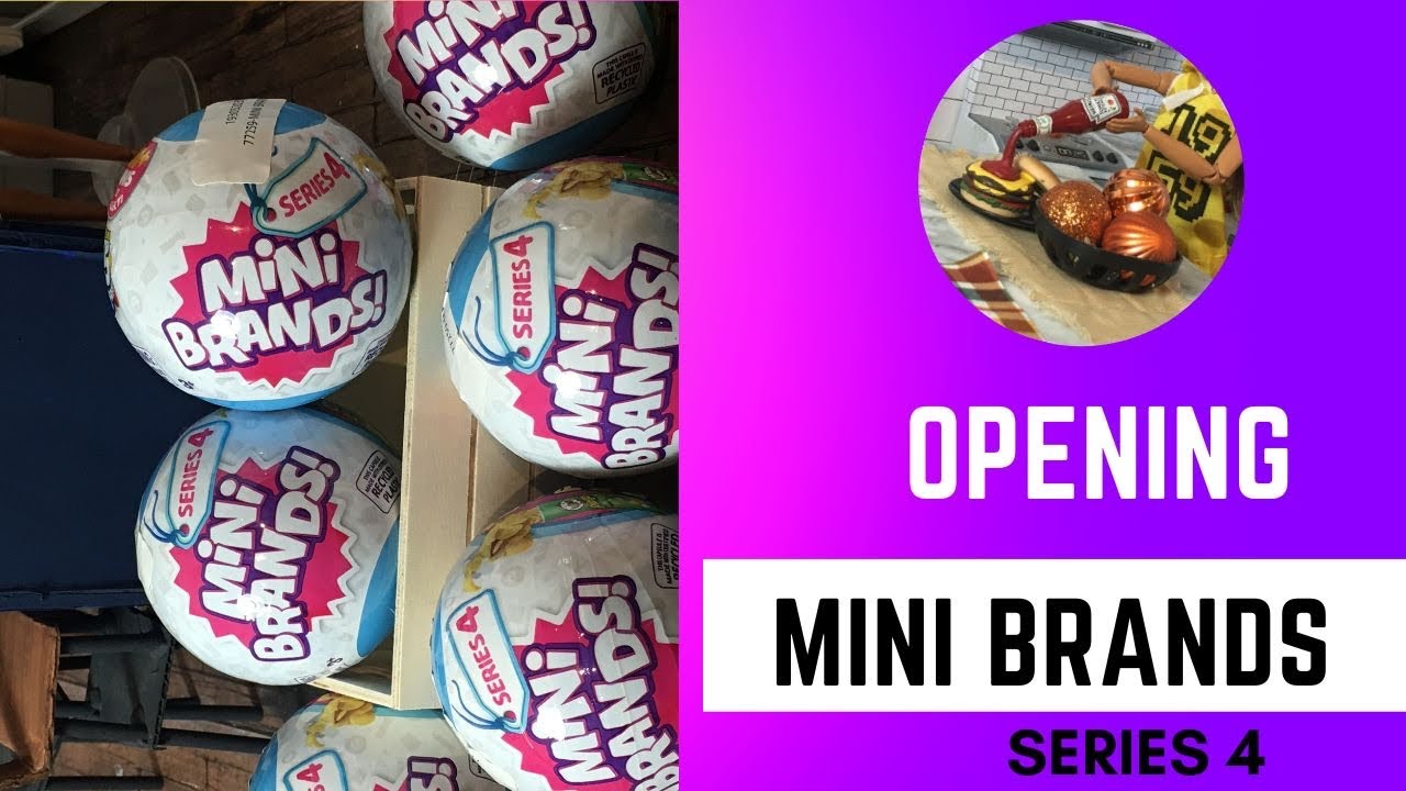 Let's open Mini Brands Series 4 | Zuru Mini Brands - YouTube