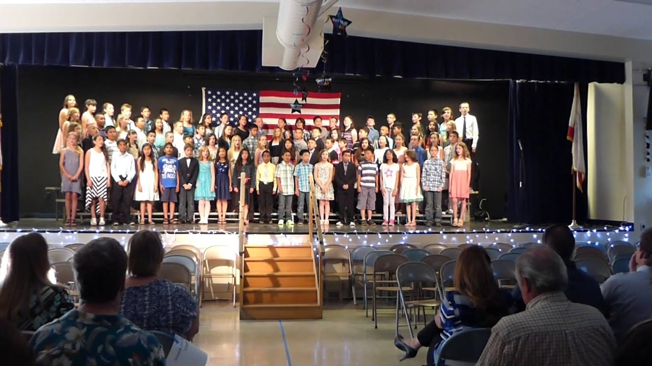 Fifth Grade Graduation at Sutter School in 6/2014 - YouTube
