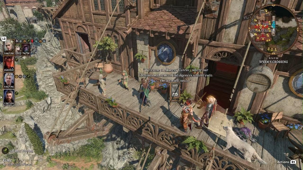[BG3 Baldur's Gate 3] Sharess' Caress: Gale is a Back Door Man - YouTube