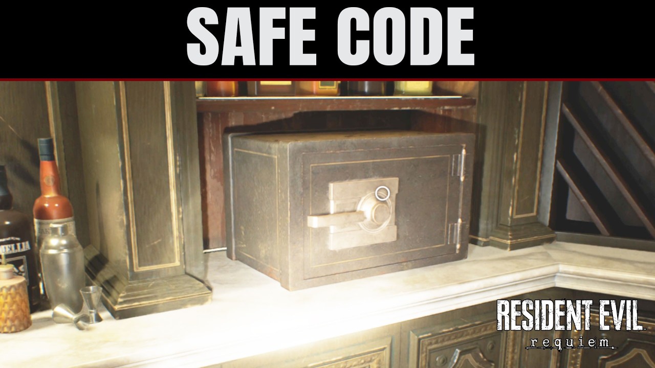 Resident Evil Requiem – Safe in der Bar & Lounge öffnen 🔐 Safe Code ...
