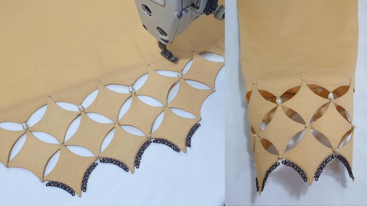 Best Cutwork Style Trouser Bottom Design For Eid Special Cutting and ...