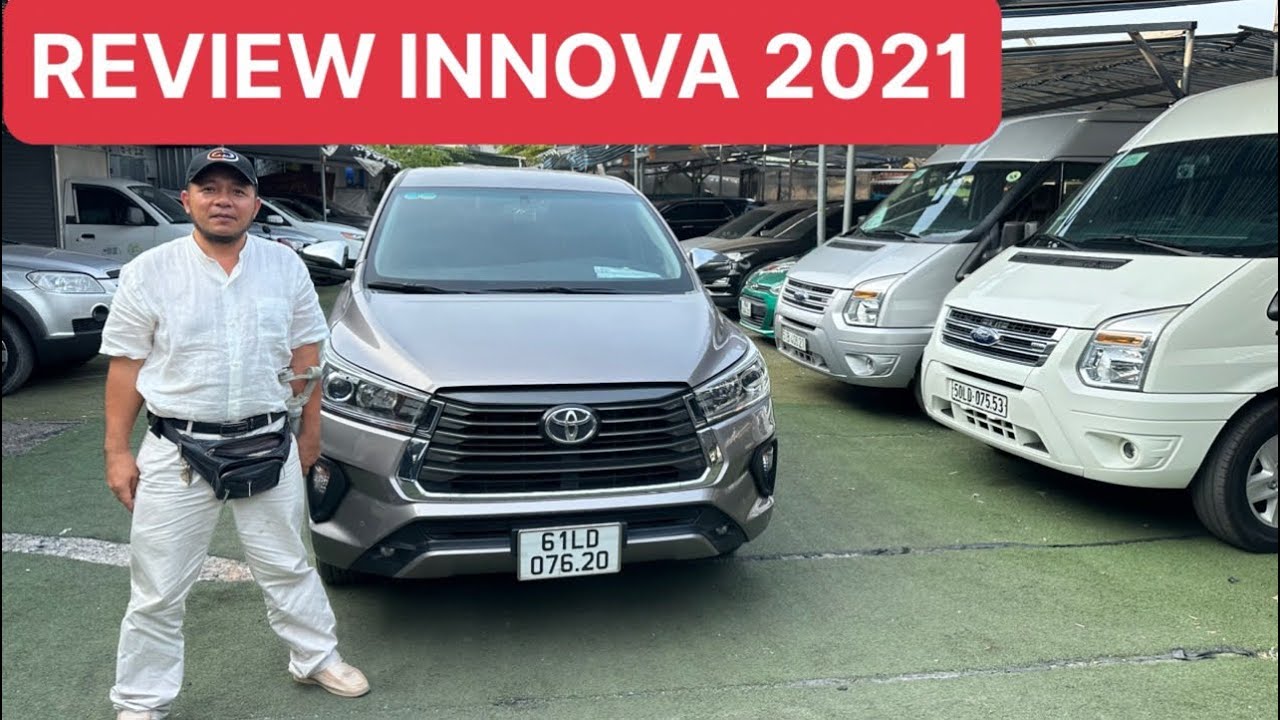 REVIEW TOYOTA INNOVA TỰ ĐỘNG 2021 - YouTube
