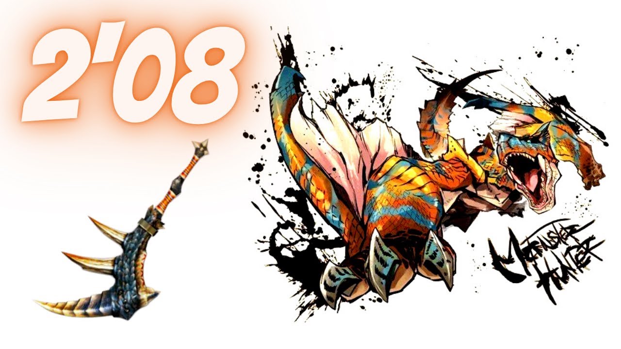 MHW Iceborne Tigrex 2'08 Long Sword - YouTube