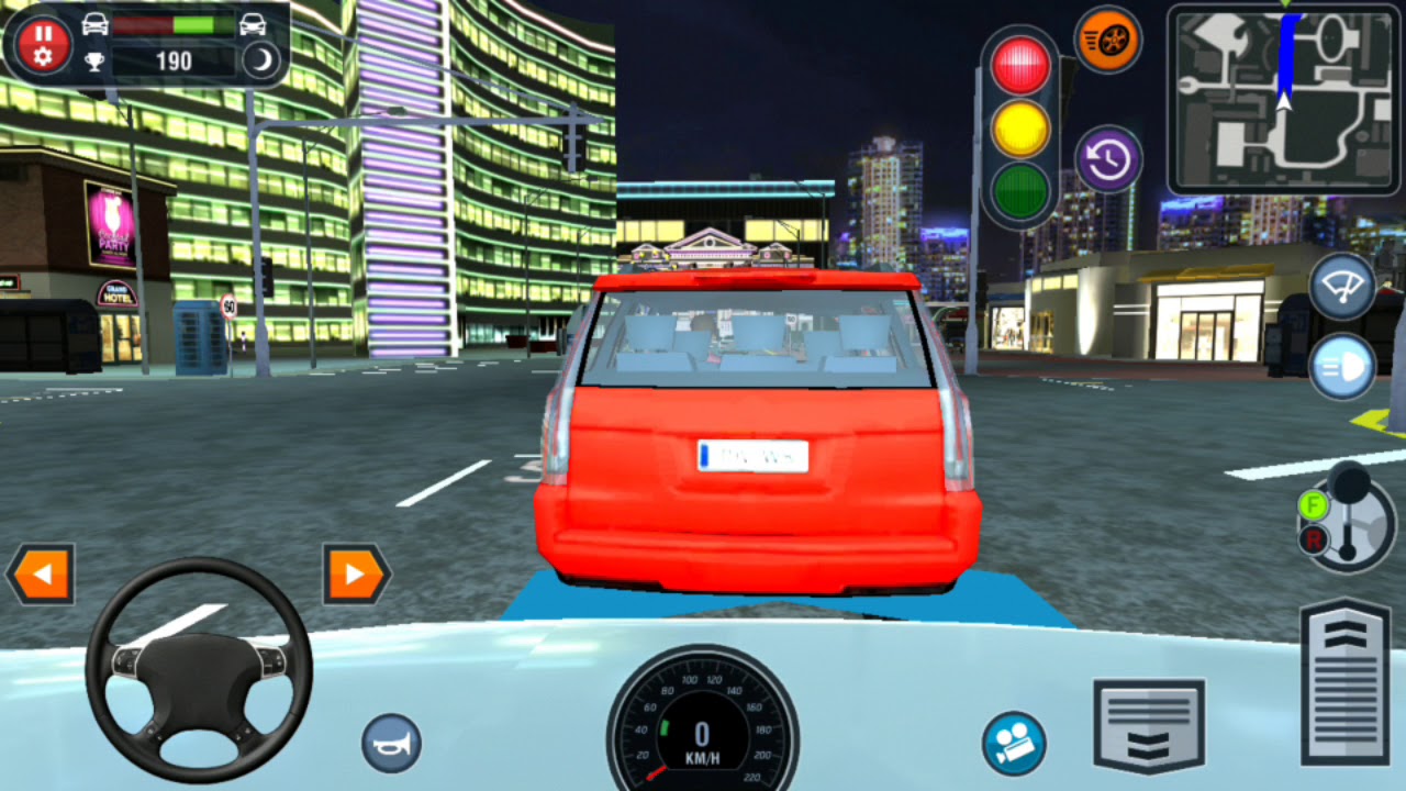 Car Driving School Simulator Lessons Part 11 Las Vegas basic pack - YouTube