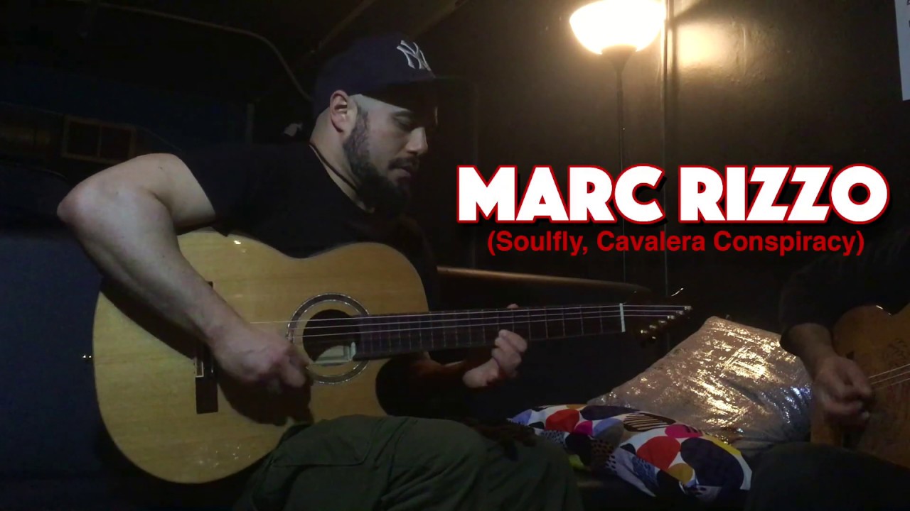 MARC RIZZO & BEN WOODS - Backstage Jam (Ortega Flametal Guitars) - YouTube