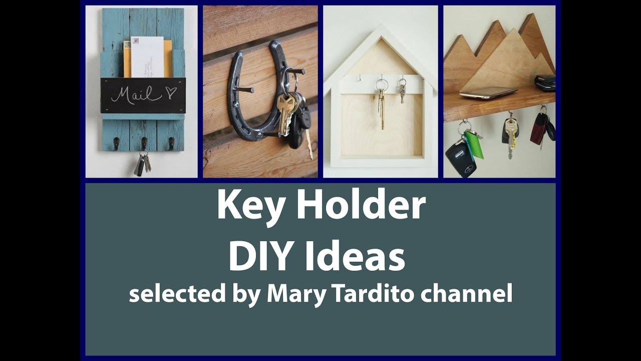 DIY Key Holder Ideas - Crafts Ideas to Make and Sell - DIY Home Decor ...