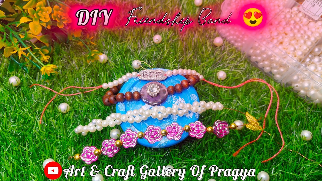 DIY 4 Easy Friendship Bands || How to make Friendship Bands at home ...