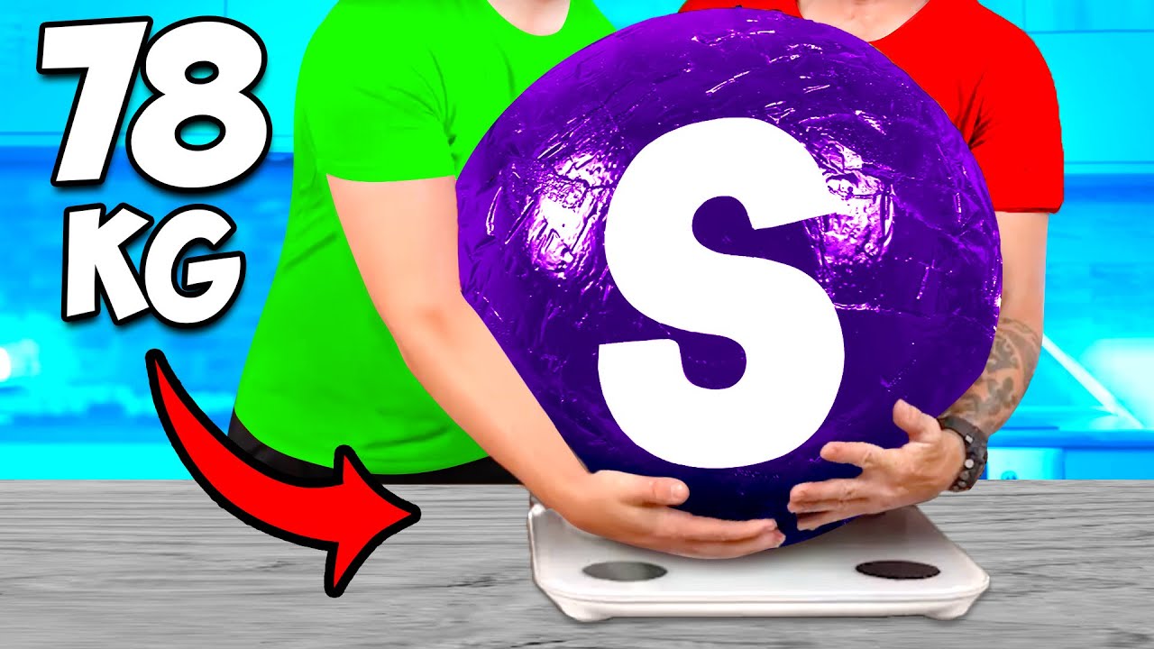 Giant Skittles | How To Make The World’s Largest DIY Skittles by VANZAI ...