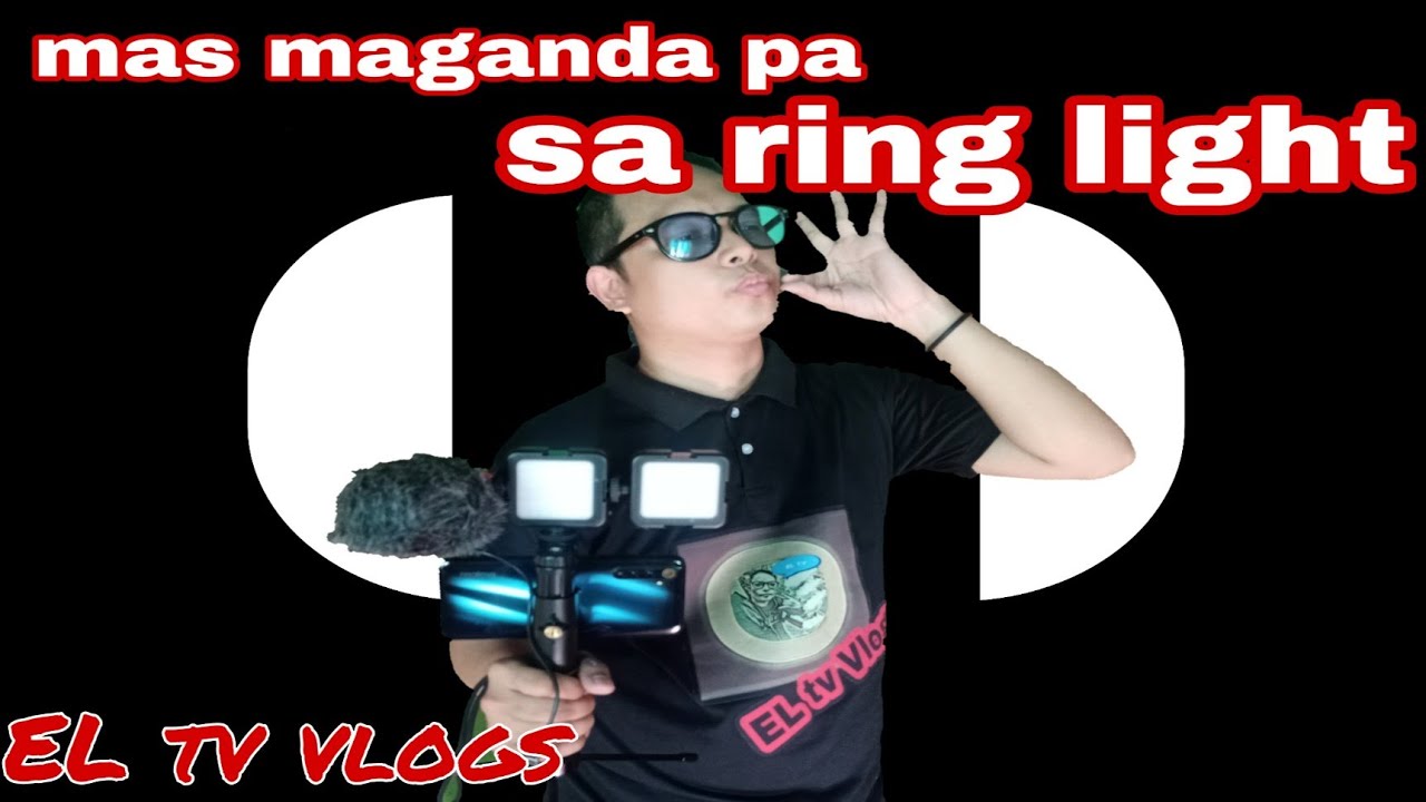 vlogging light ( andoer ultra bright LED lights ) - YouTube