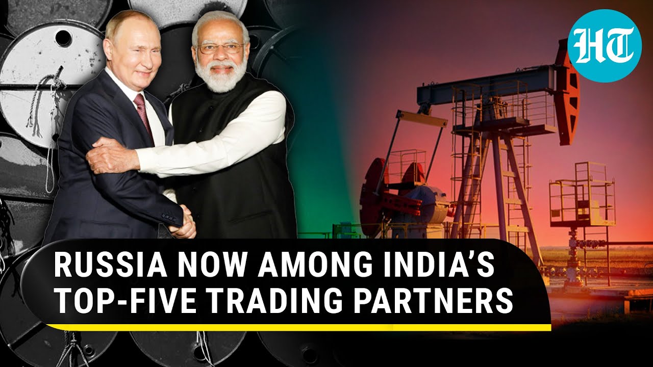 Russia enters top five of India's largest trading partners for the ...