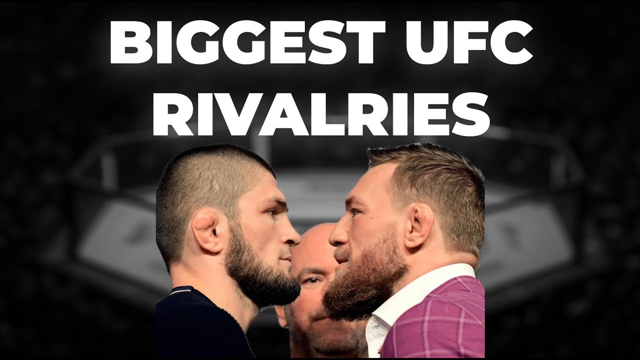 Top 5 BIGGEST RIVALRIES in UFC HISTORY - YouTube